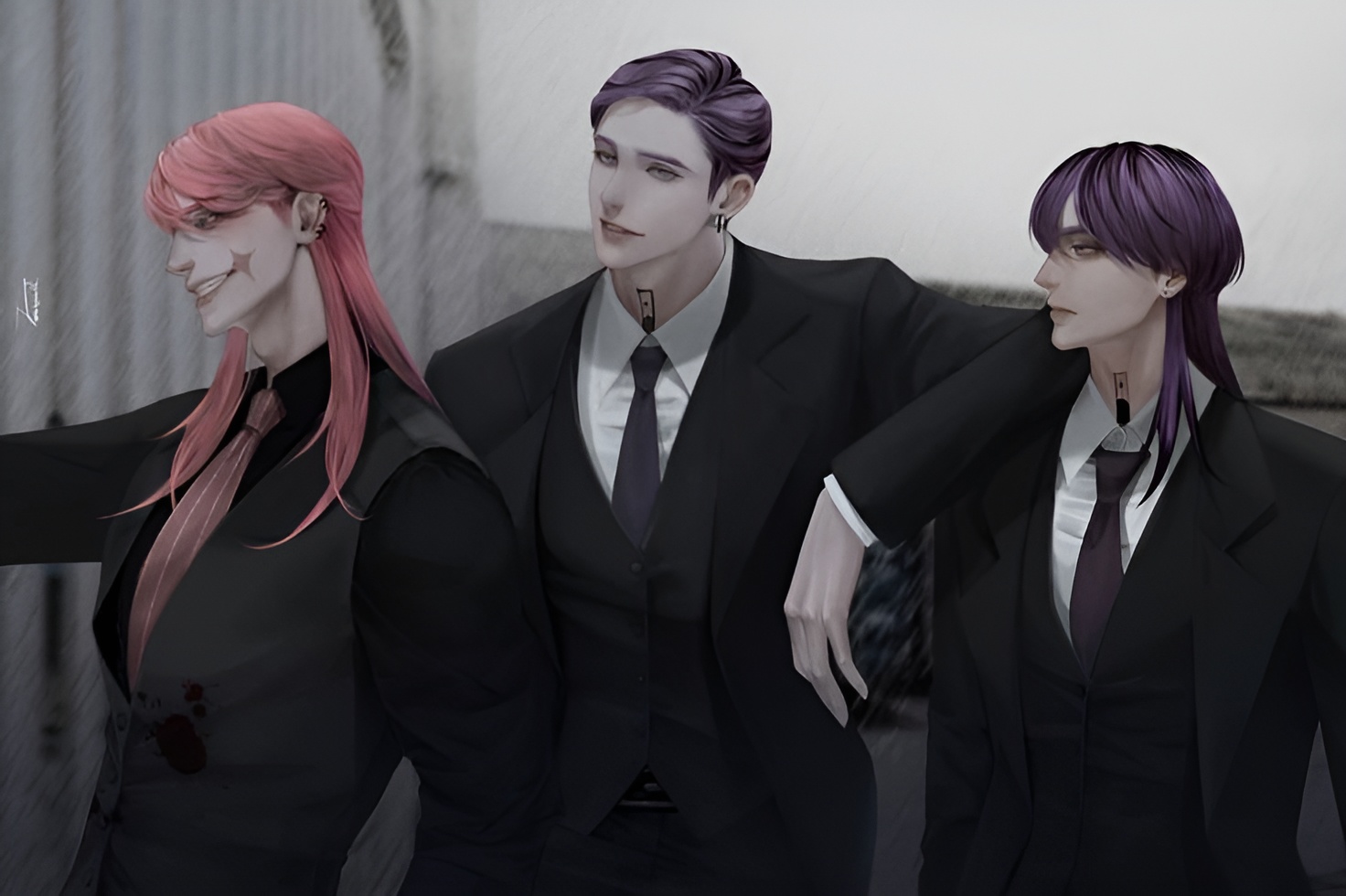 Bonten Trio - Your bodyguards caught you being naughty - Xego AI